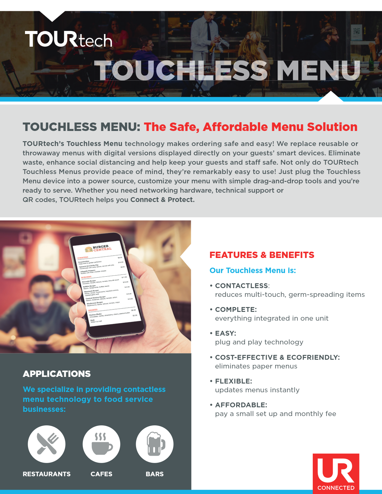 This Touchless Menu Option is a Great Example of Pandemic Tech ...