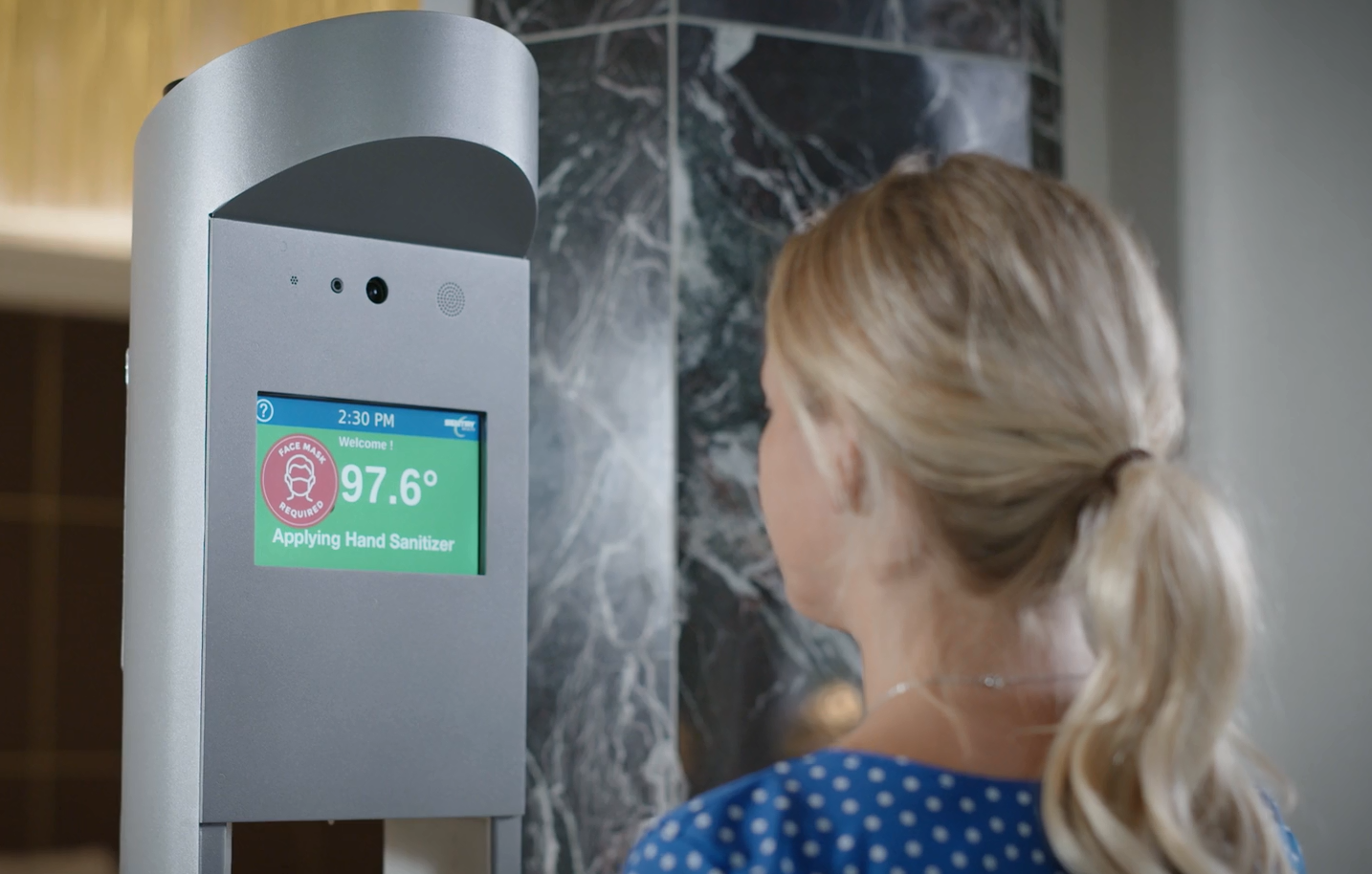 Touchless Kiosk Adds New Twist to Workplace Safety Tech – Pandemic Tech ...